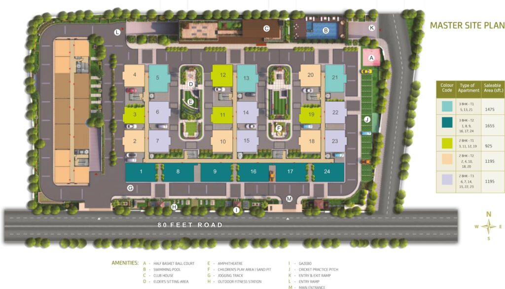 2 & 3 BHK Gated Community Luxury Apartments in the Center of Tirupati ...